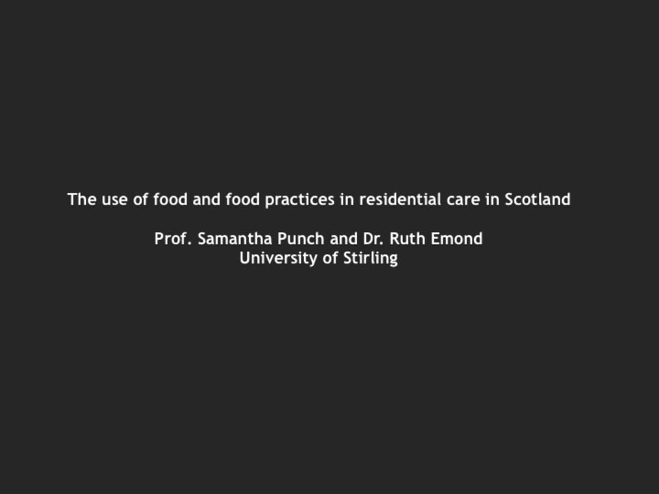 Child care and protection research recordings - Ruth Emond and Samantha ...