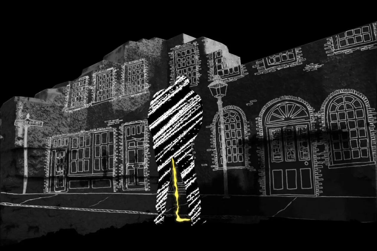 Light Projection Mapping Animation
