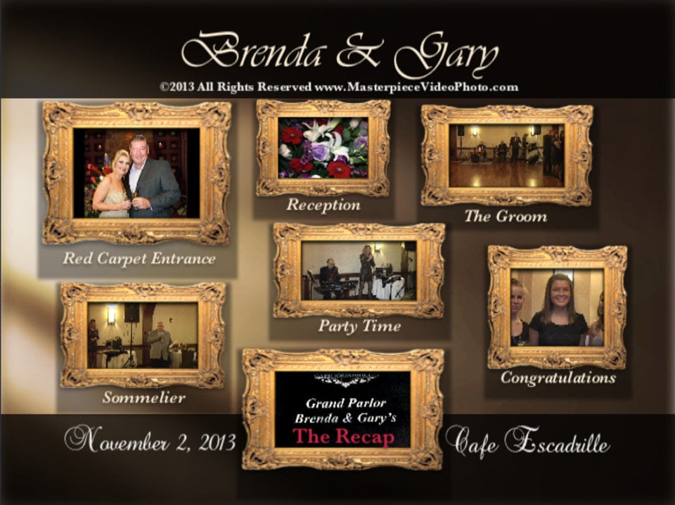 Brenda & Gary Wedding Reception on Vimeo