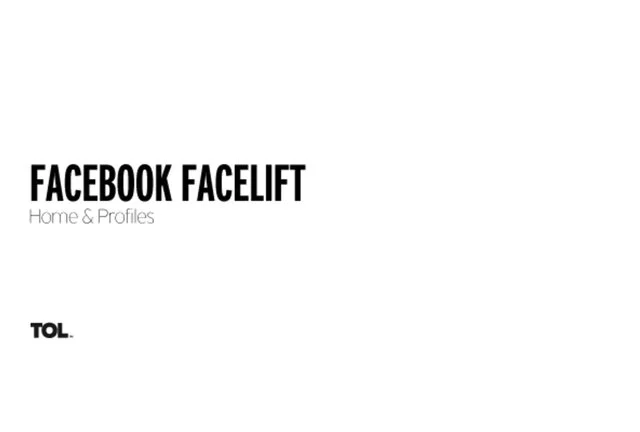 Facebook Facelift - Home & Profiles on Vimeo