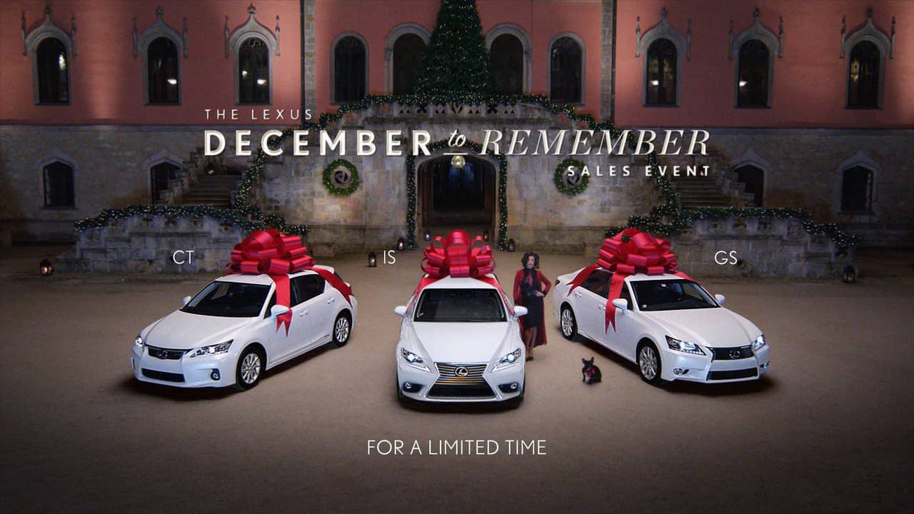 Lexus December Sales Event "IS" on Vimeo