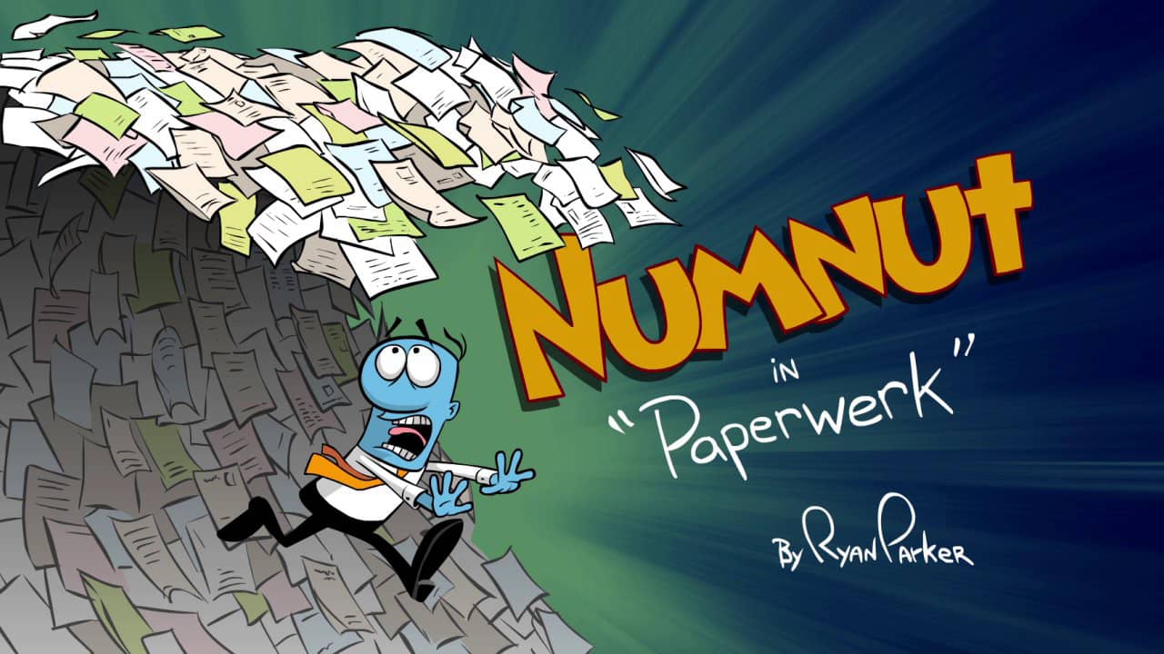 NUMNUT: "Paperwerk" on Vimeo