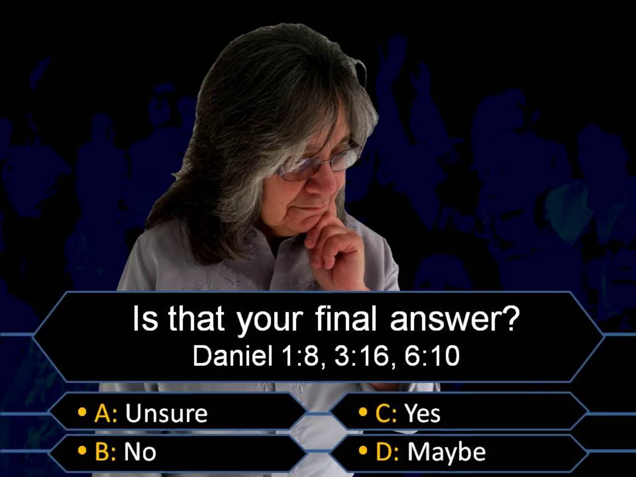 Is That Your Final Answer - Dr Jeffrey Bell on Vimeo