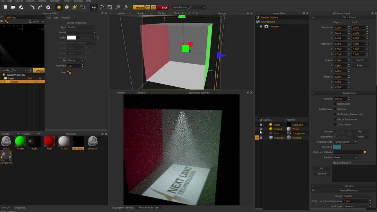 Maxwell Render V3 - Image projectors on Vimeo