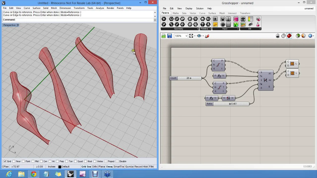 Grasshopper Getting Started by David Rutten - 10 - Using Multiple ...