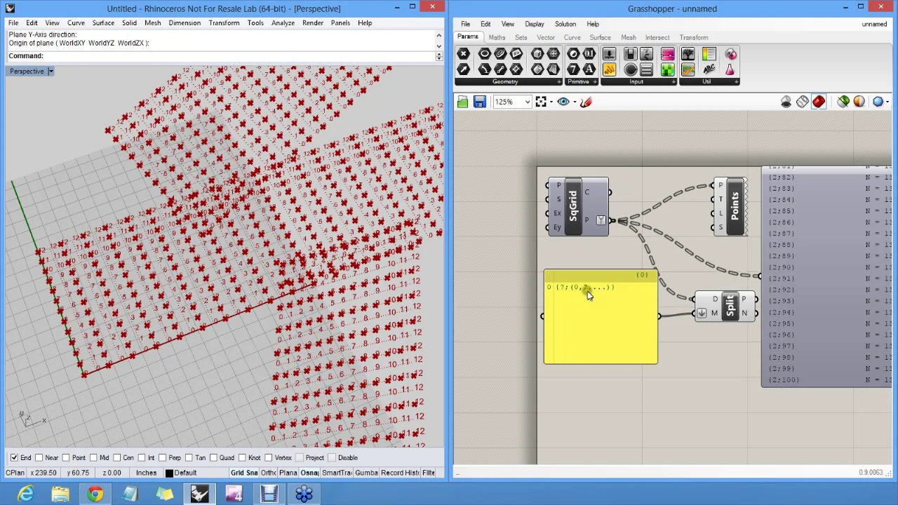 Grasshopper Masterclass with David Rutten - 04 - Selecting Items in ...