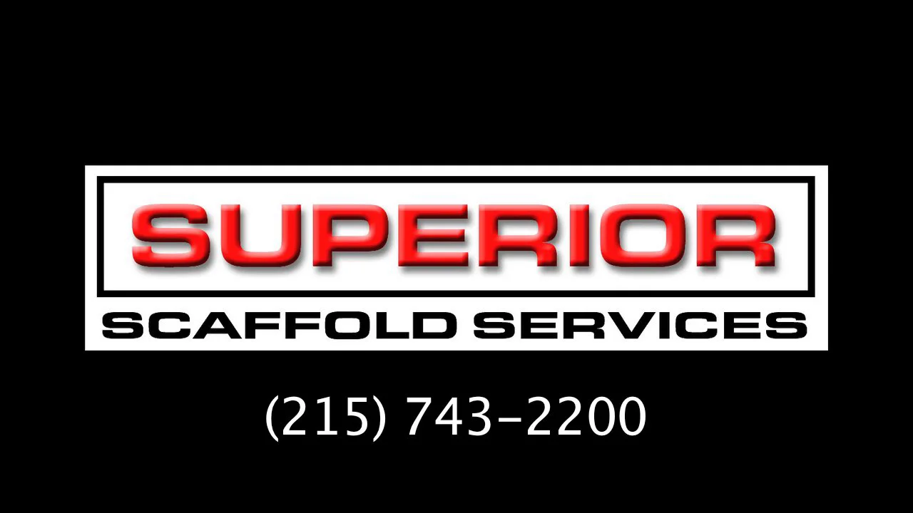 Superior scaffold - Serial Number on hoist on Vimeo