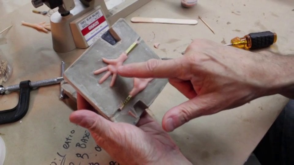 PUPPET FAB-O-RAMA Silicone Hand Casting on Vimeo