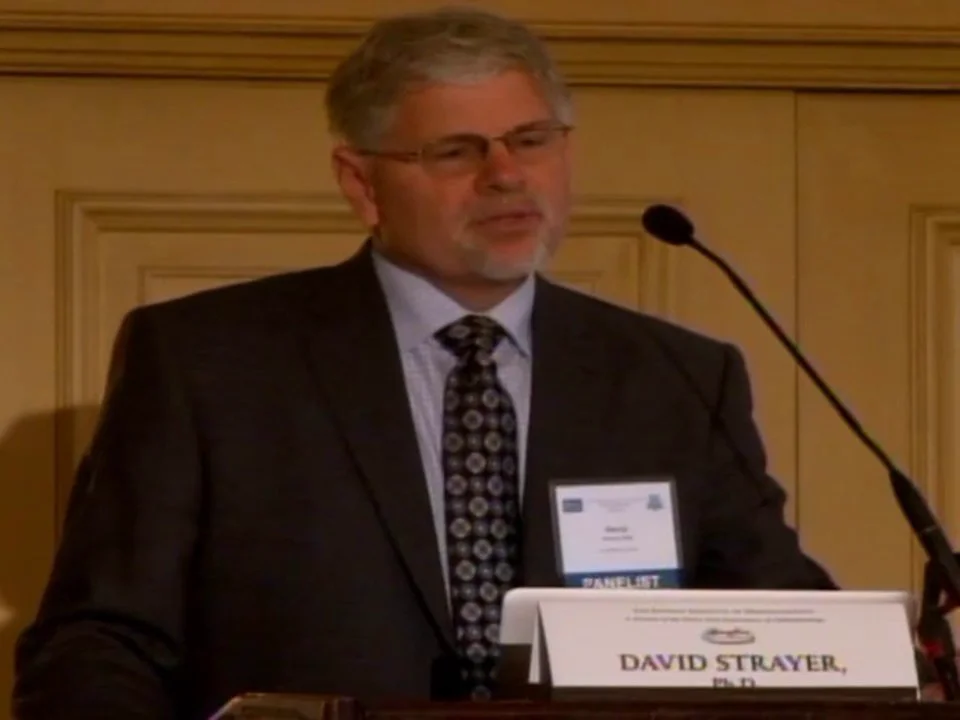 David Strayer, PhD (Salt Lake City, UT) on Vimeo
