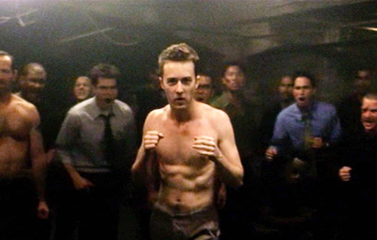Fight Club burning hand scene with EN subtitles on Vimeo