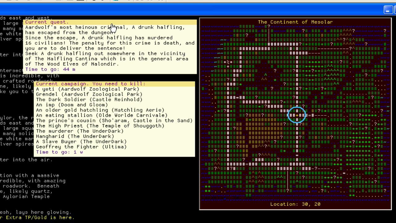 Playing a MUD game with MUSHclient on Vimeo