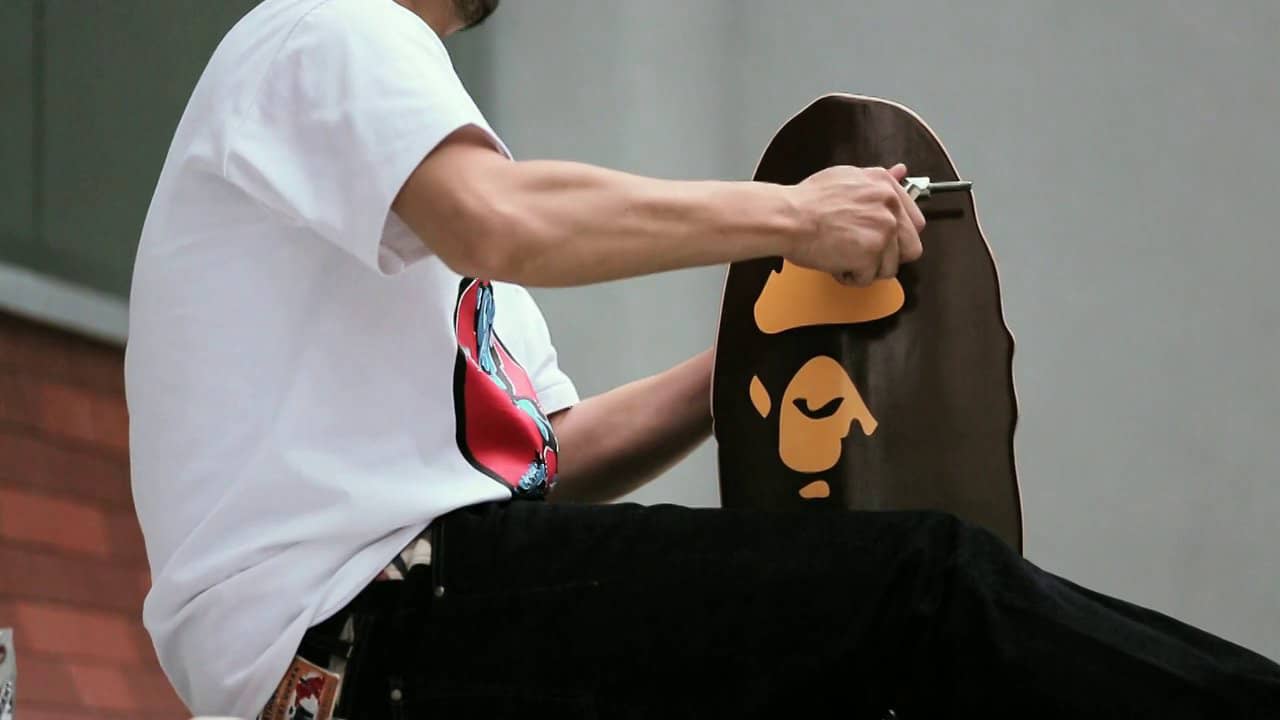 BAPE® x Yoshifumi Egawa "A SKATING APE" on Vimeo