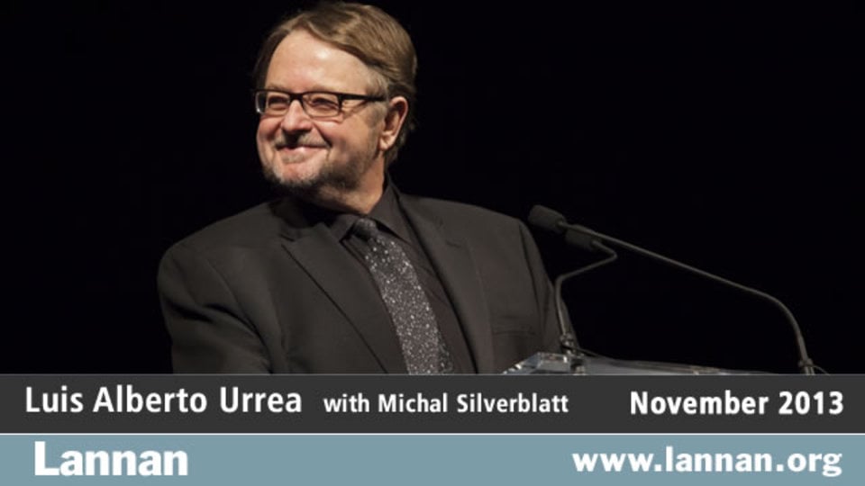 Luis Alberto Urrea with Michael Silverblatt, Reading, 20 November 2013 ...