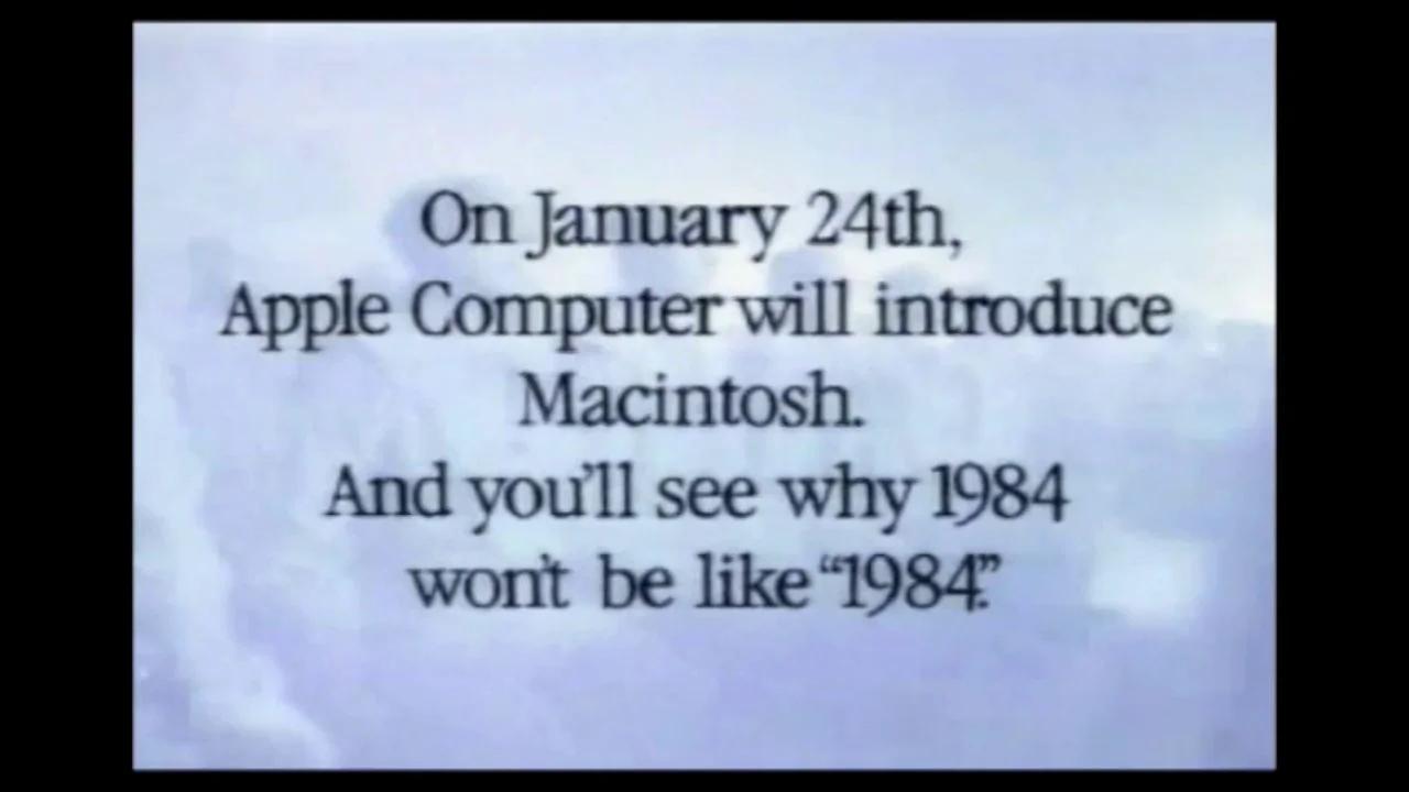 Apple 1984 Commercial on Vimeo