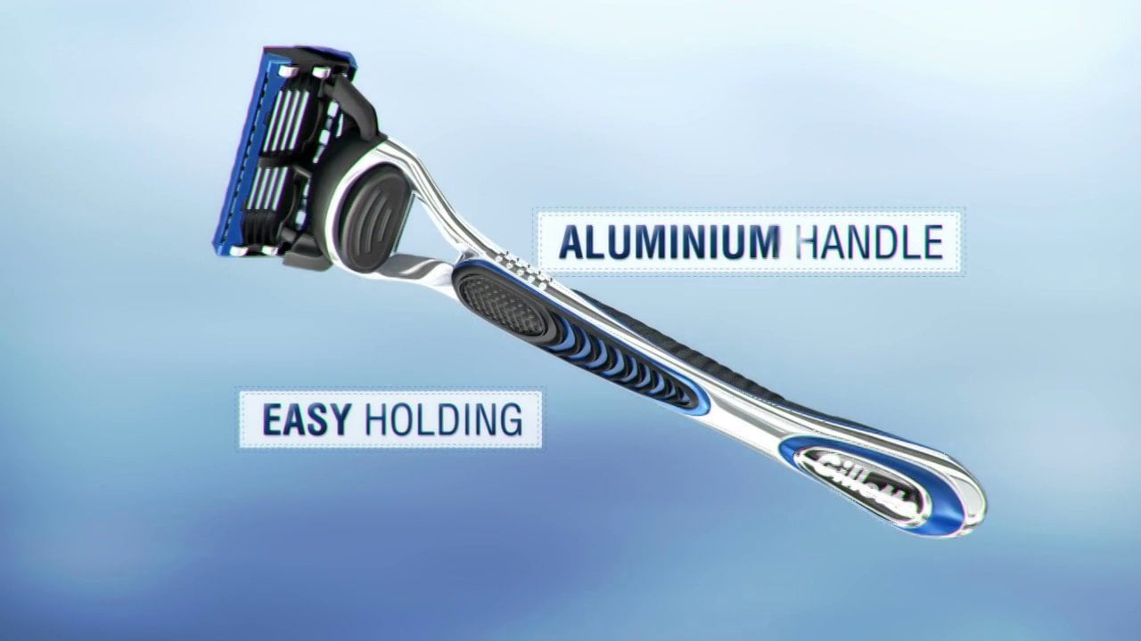 Gillette razor - sample product showoff on Vimeo