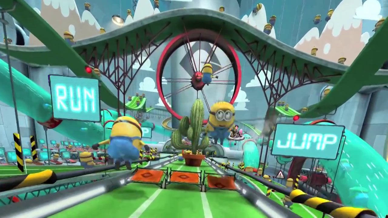 On-ride preview of Despicable Me Minion Mayhem at Universal Studios ...