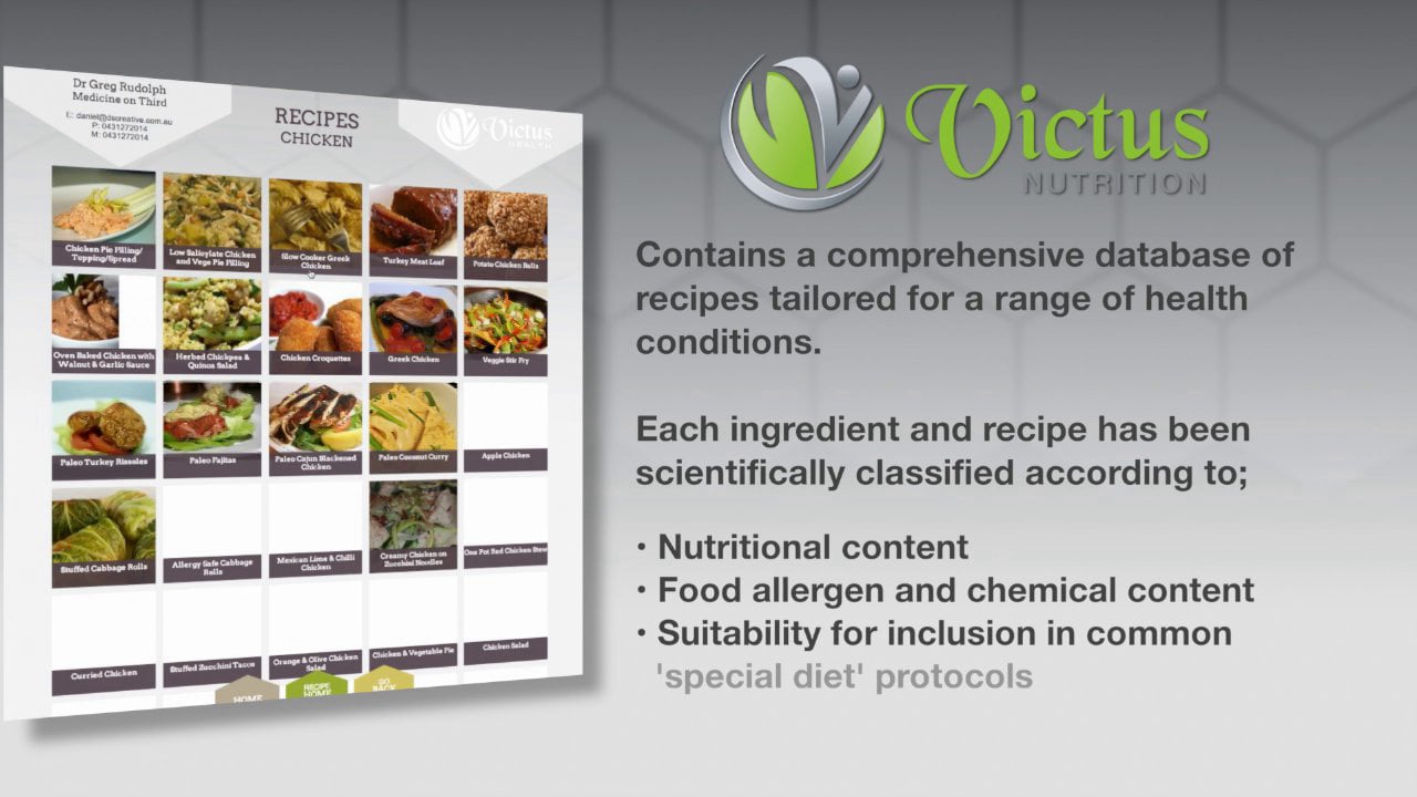 Victus Nutrition Platform on Vimeo