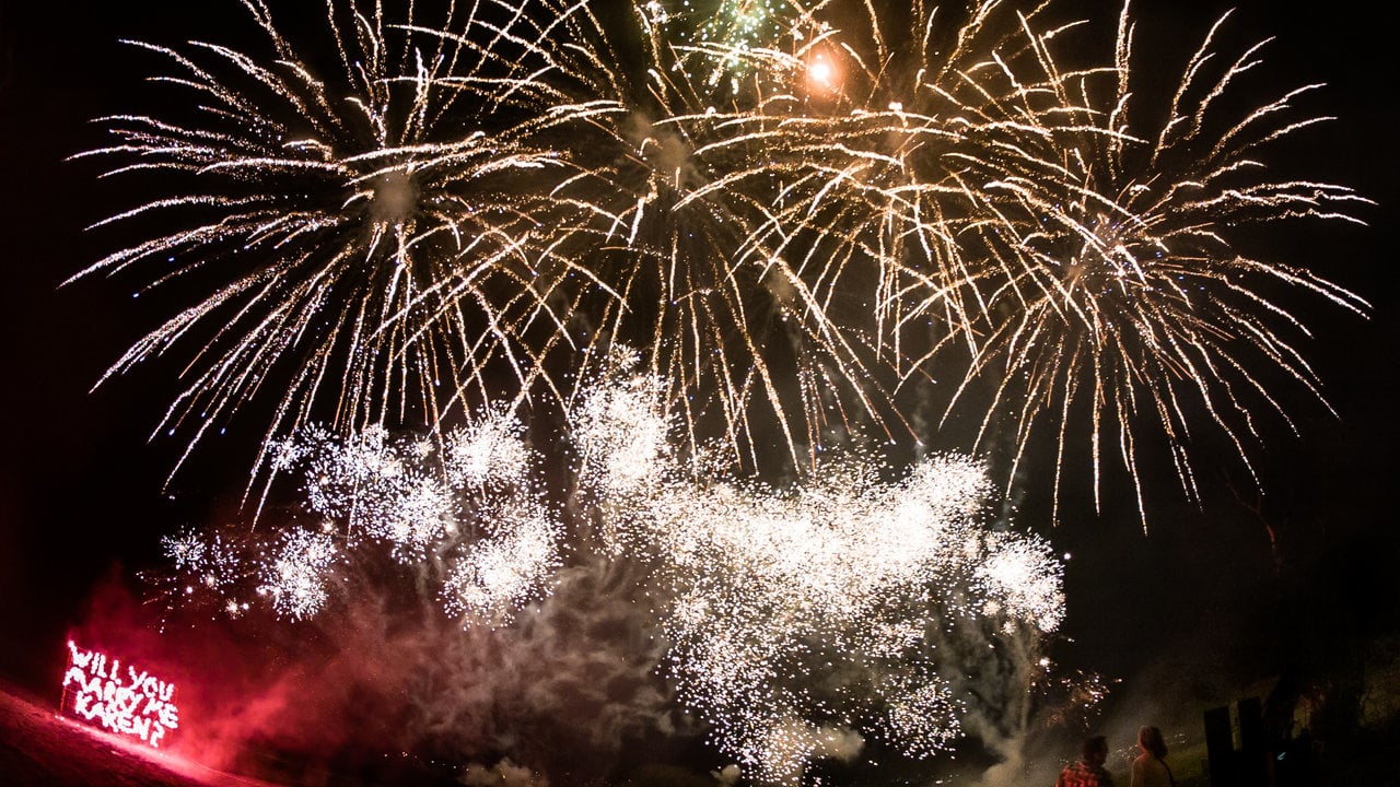 Komodo Fireworks - Will You Marry Me ??? on Vimeo