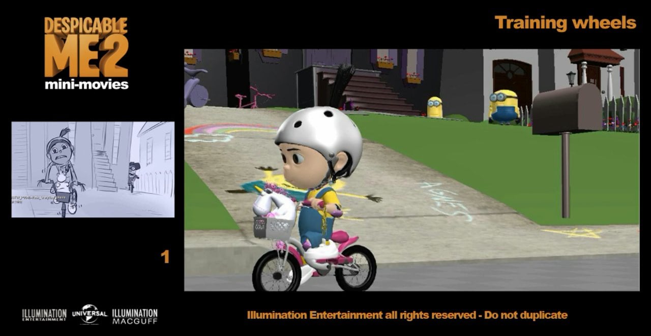 Despicable Me 2 mini-movies Layout reel on Vimeo