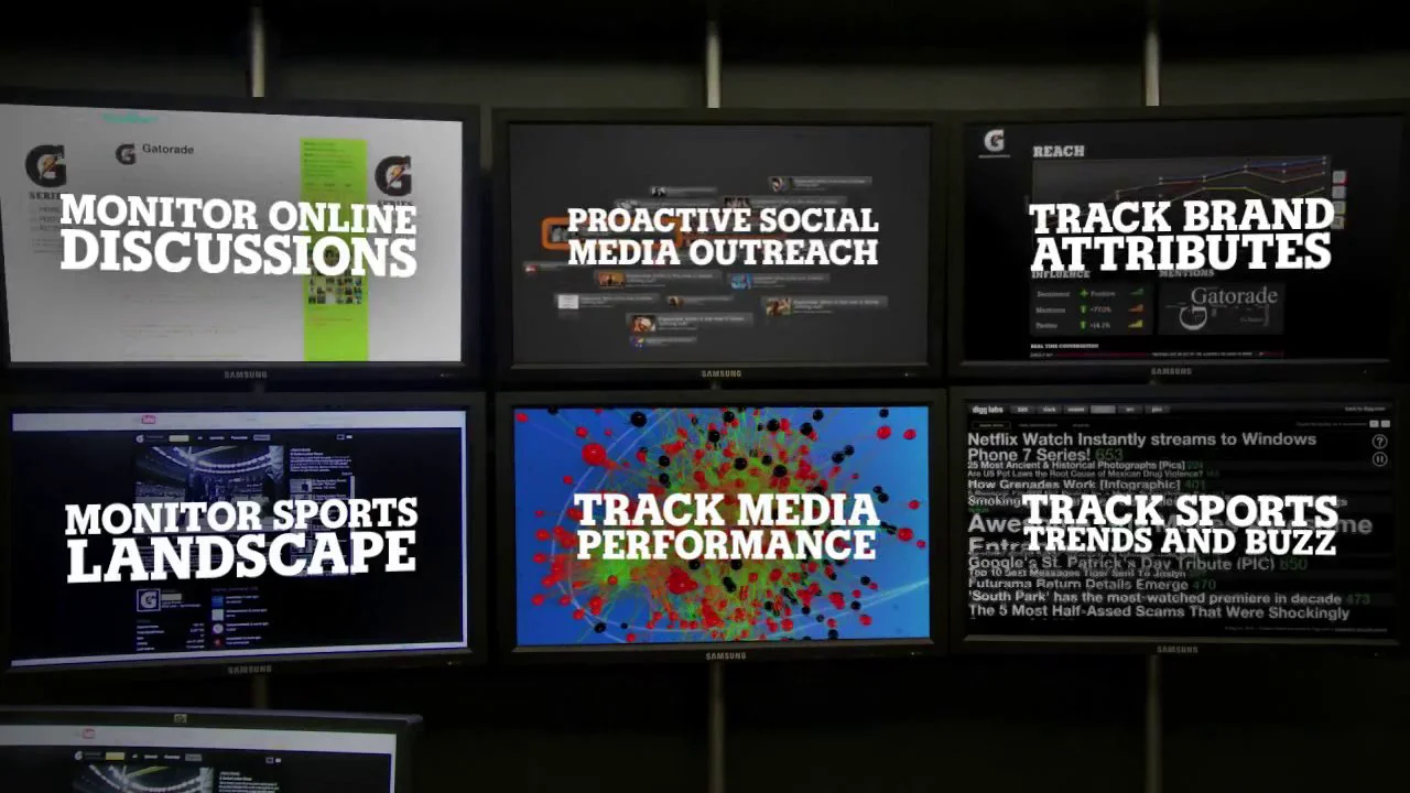 Gatorade Mission Control Center