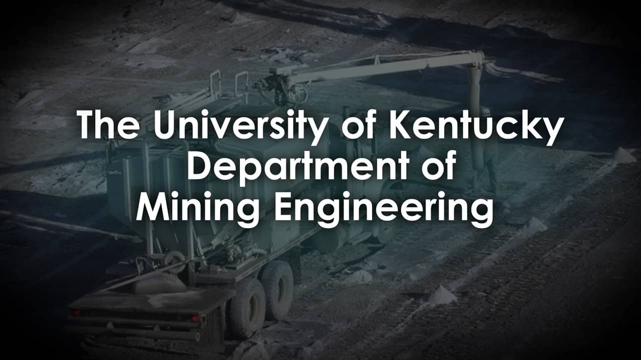 The University of Kentucky Mining Engineering Program on Vimeo