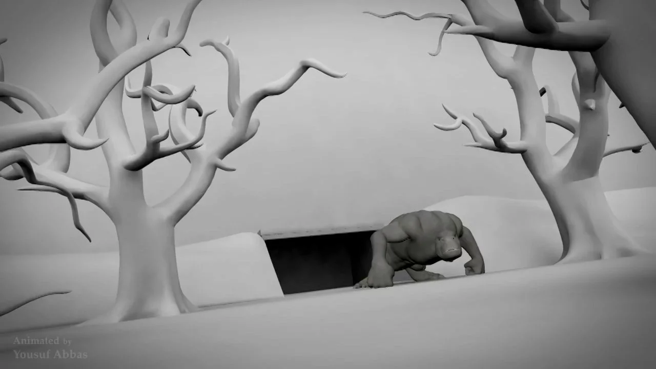 My Short Creature Animation.