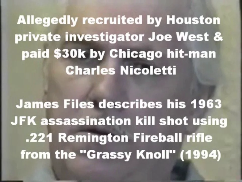 James Files - Was this the Mafia assassin who shot JFK from the Grassy ...
