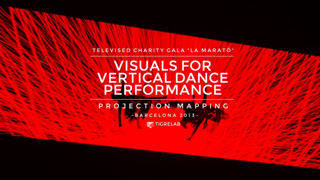 Visuals for vertical dance performance on Vimeo