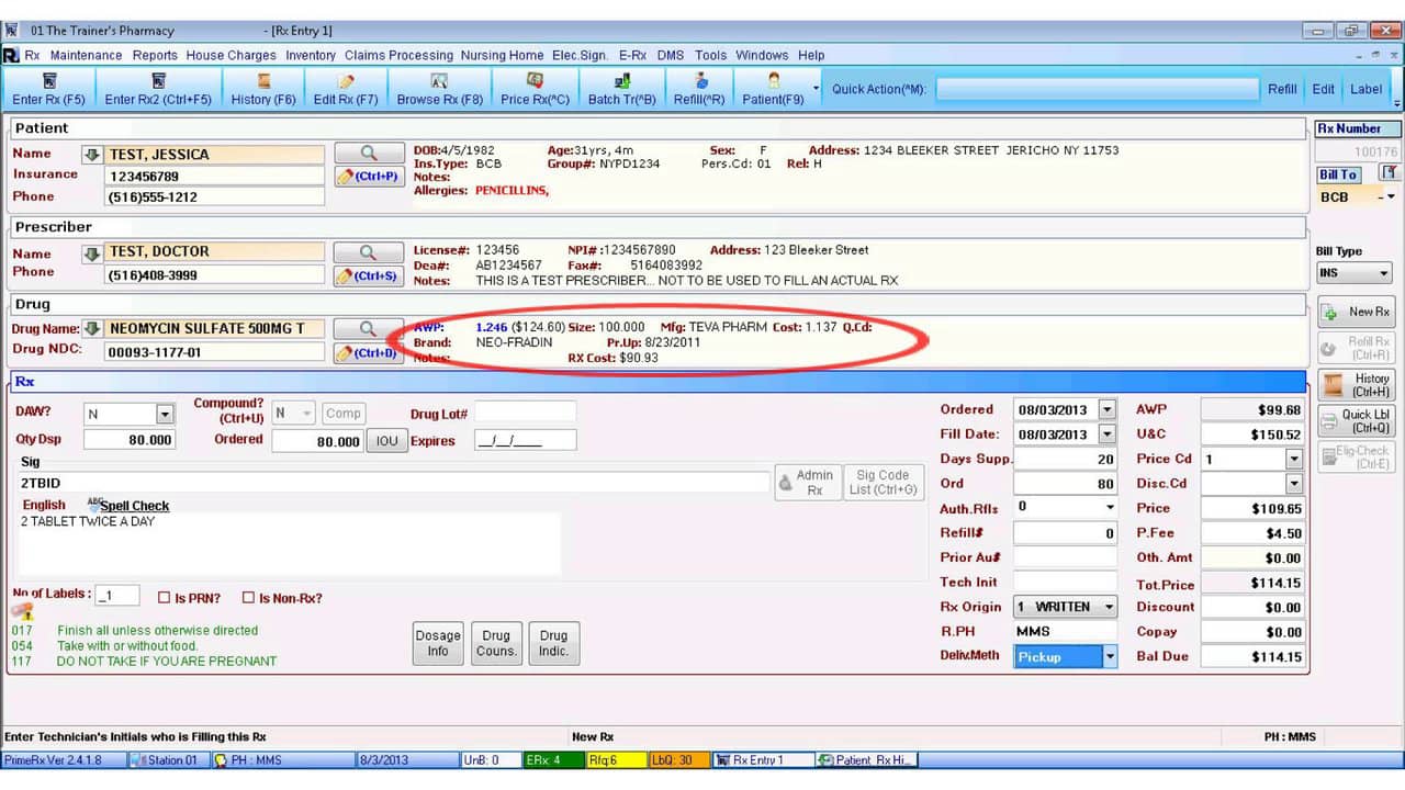 PrimeRx™ Prescription Entry on Vimeo