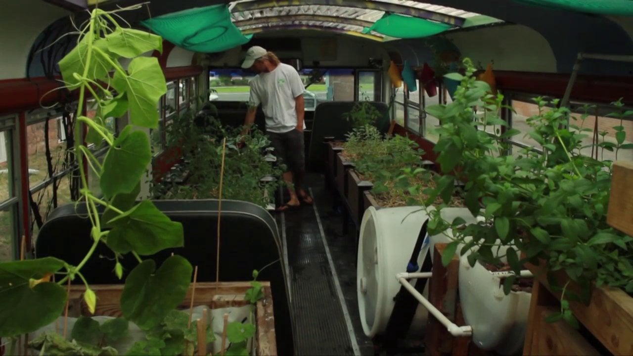Shawn Peterson - Turning a School Bus into a Greenhouse on Vimeo