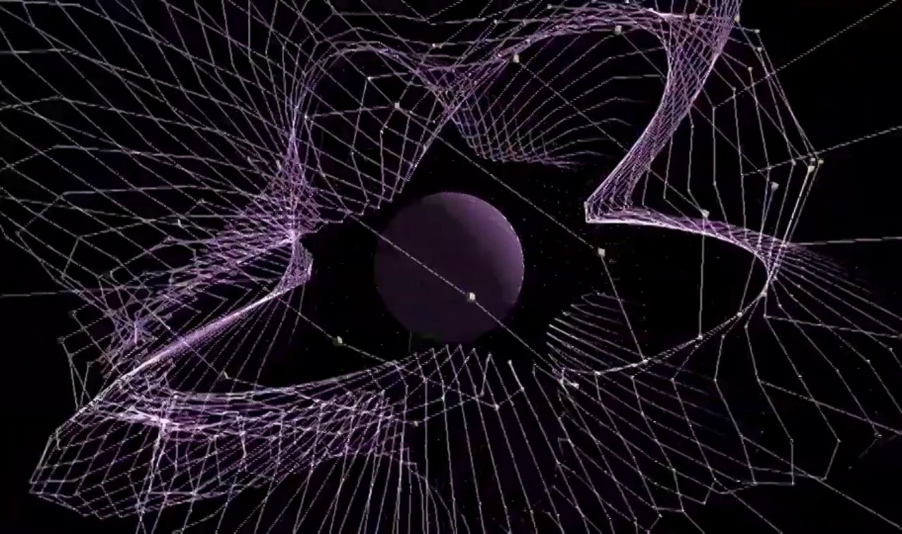 Audio visualizer with OpenFrameworks on Vimeo
