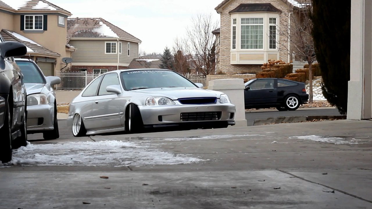 Strat's Stanced and Boosted EJ8 Civic Coupe on Vimeo
