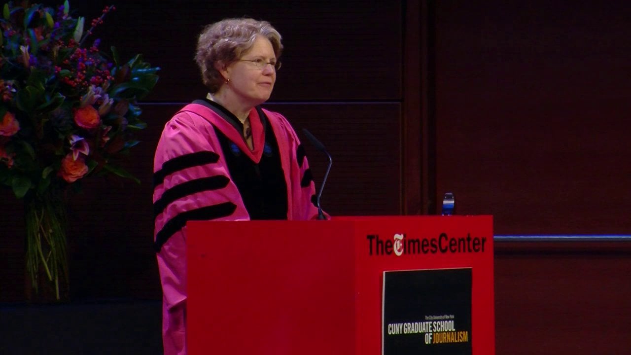 Alexandra W. Logue, CUNY Executive Vice Chancellor - Commencement 2013 ...