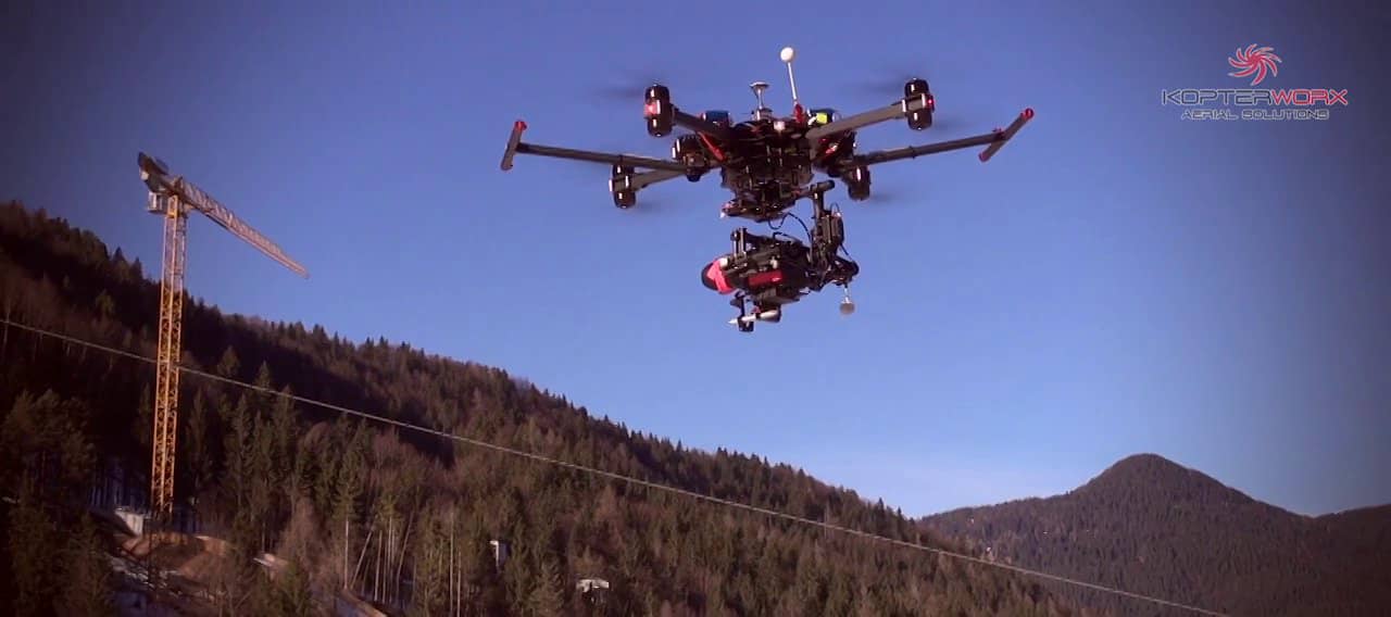 Hammer X8+Red+Movi10 - Commercial for Olimpic Games Sochi 2014 - aerial ...