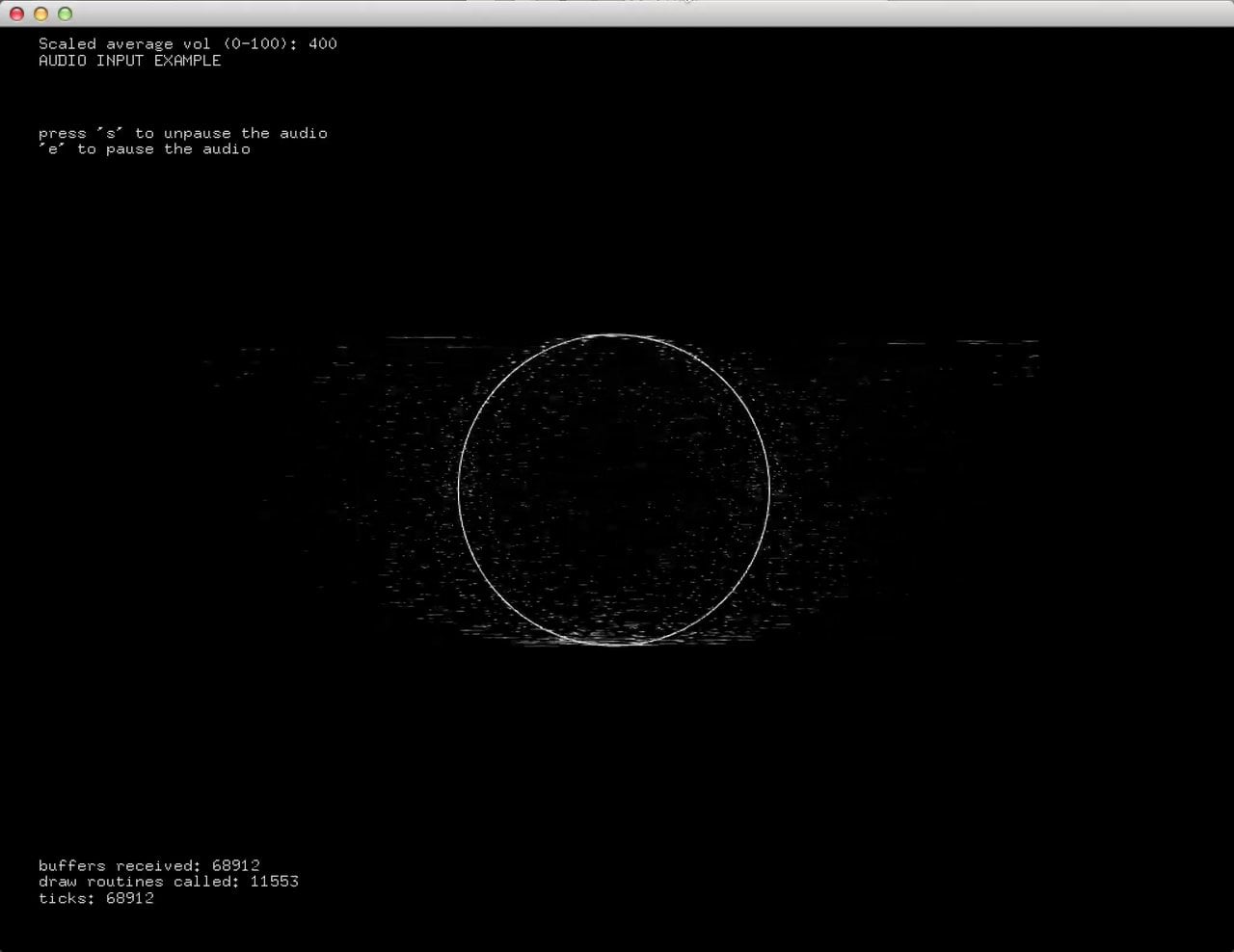 openframeworks - sound frequency on Vimeo