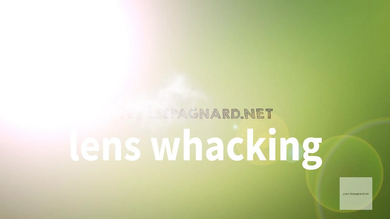 AE tut - (simulated) Lens Whacking in After Effects - A 3 minutes video ...