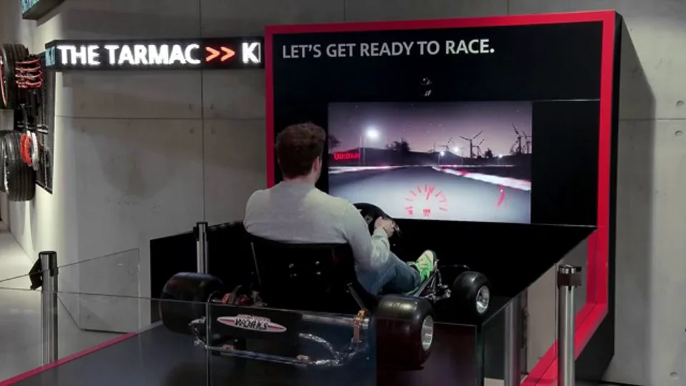 MINI — Playful driving simulator for international automotive A-fair