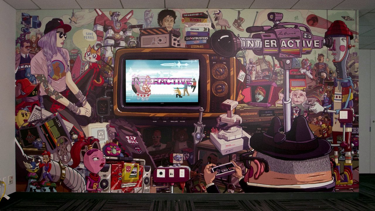 LBI 80s Mural Timelapse on Vimeo