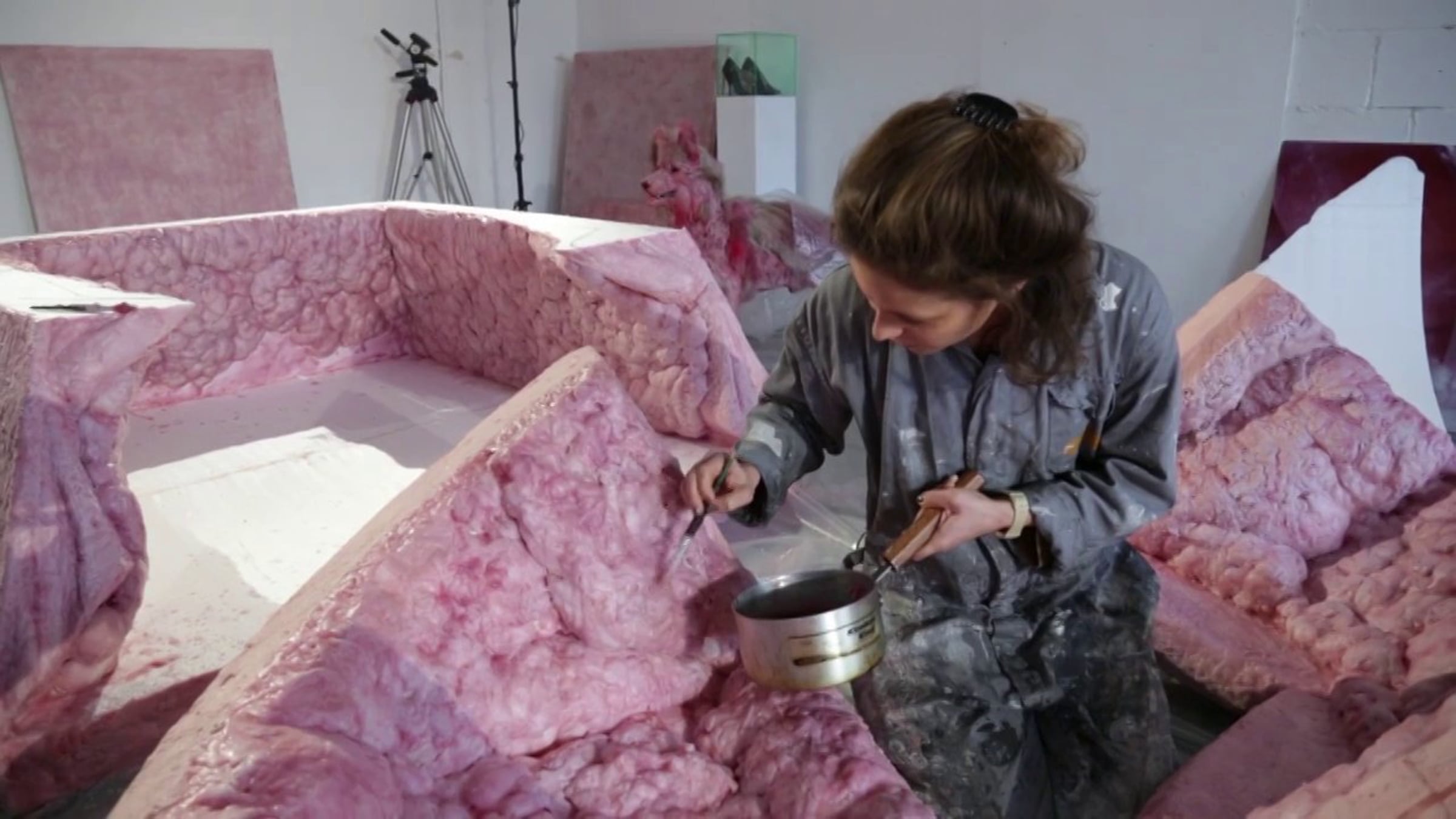 Andrea Hasler MAKING OFF Commisson for Greenham Common, Episode 2