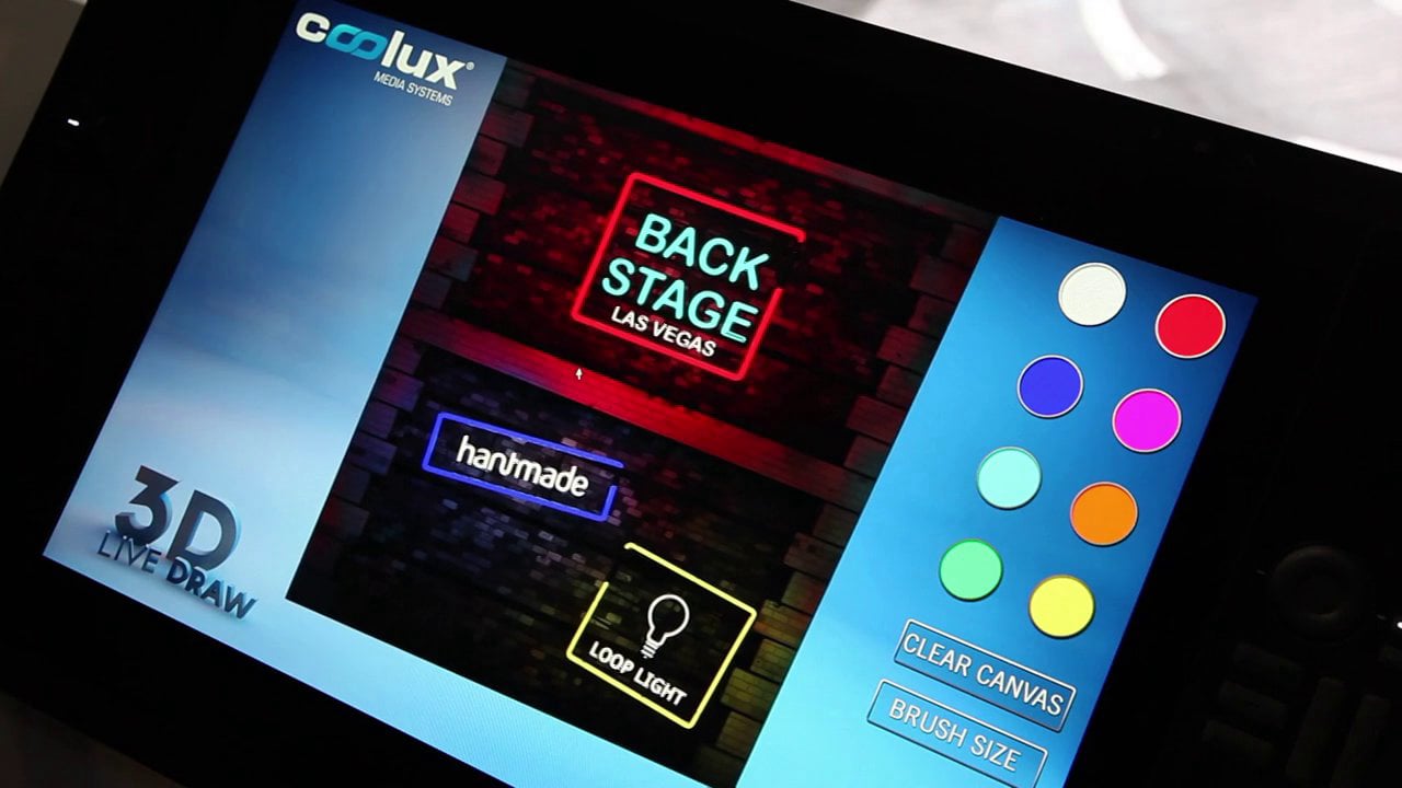 COOLUX @ LDI 2013 / Part 2 of 3 Realtime Painting "Canvas" on Vimeo