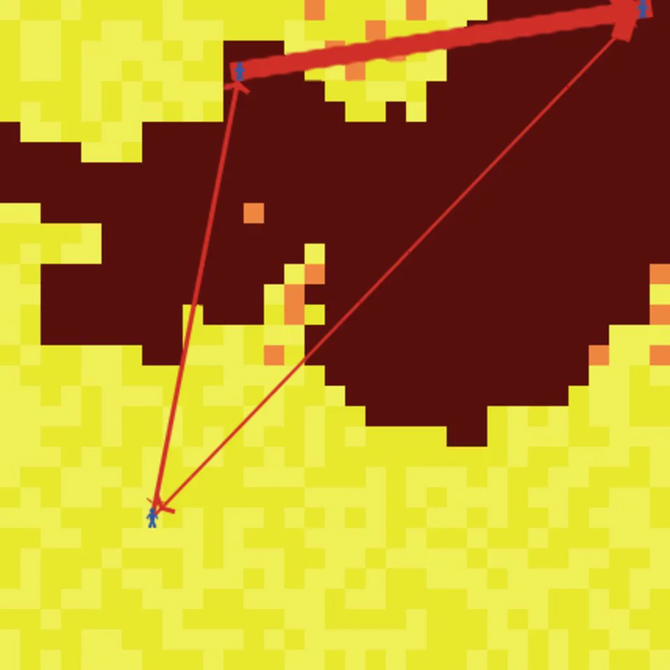 Agent_Zero - Epstein, Movie 9: Endogenous Network Weights on Vimeo