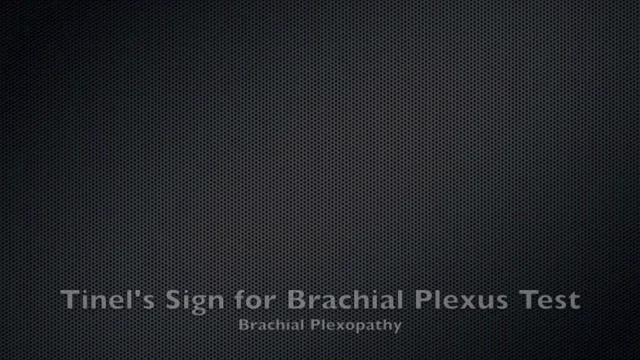 Tinels Test