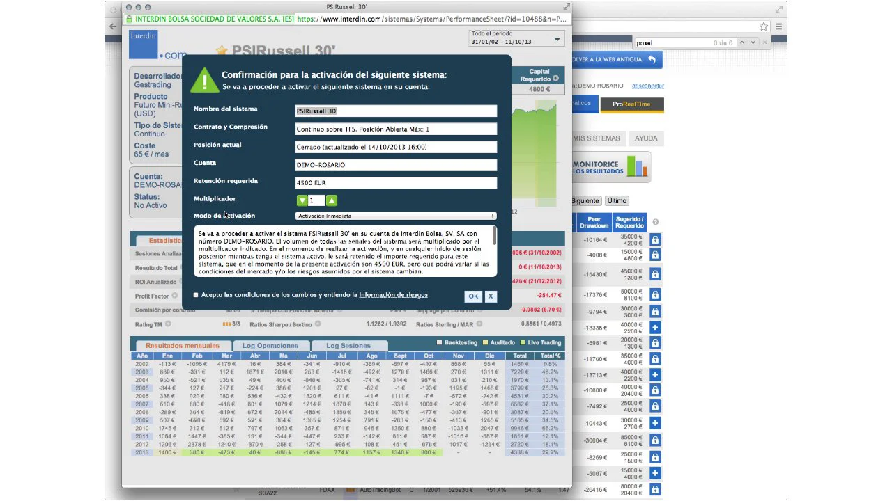 Sistemas Automáticos de Trading Interdin 3 on Vimeo