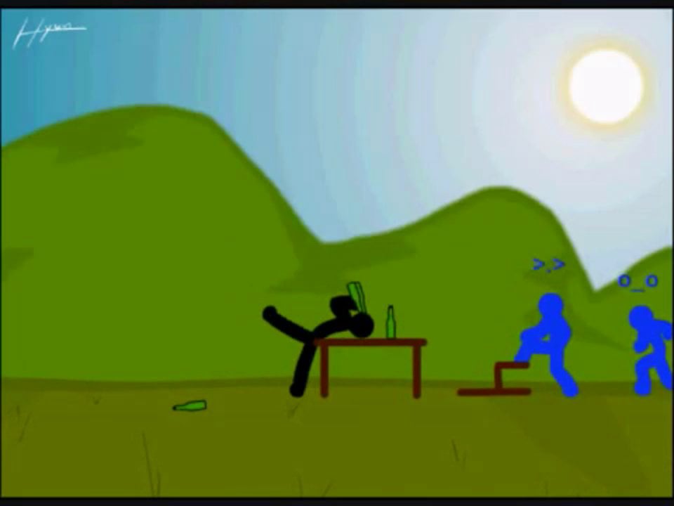 Drunken Stickman Fight on Vimeo