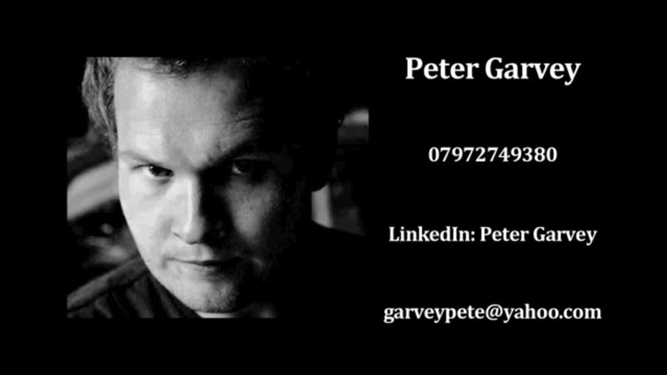 Peter Garvey Showreel 2014 on Vimeo