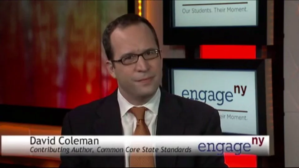 David Coleman on the Common Core State Standards on Vimeo