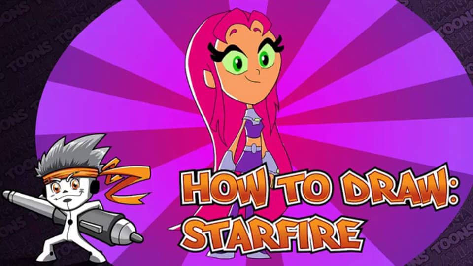 How To Draw Starfire - Teen Titans Go! on Vimeo