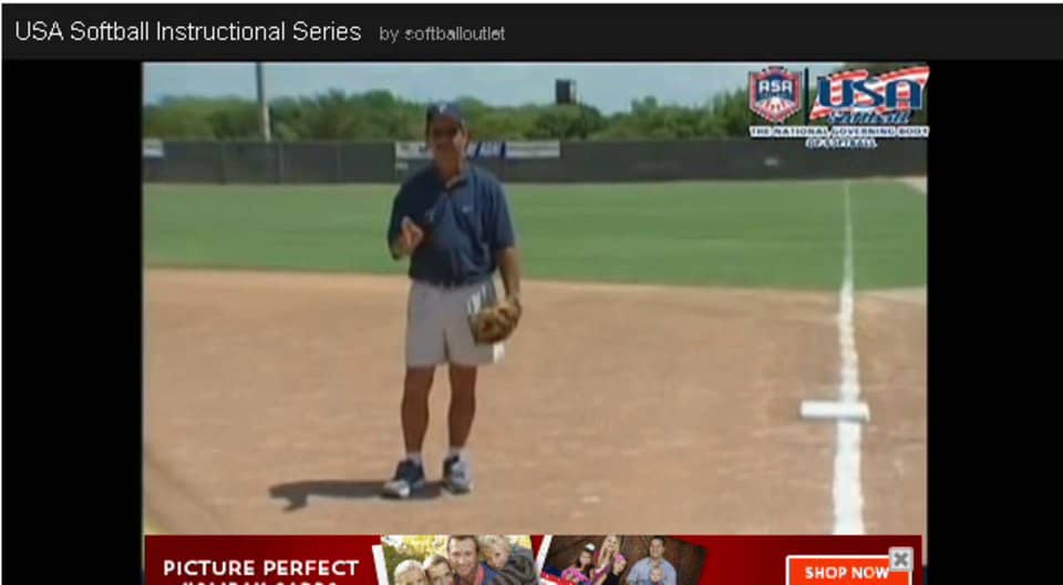 USA SOFTBALL Infield Position Play - Middle Infield Play - Part 6 of 6 ...