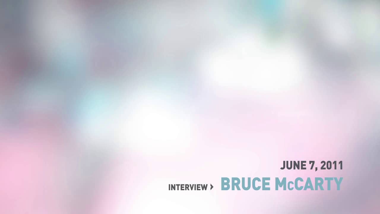 Bruce McCarty Interview on Vimeo