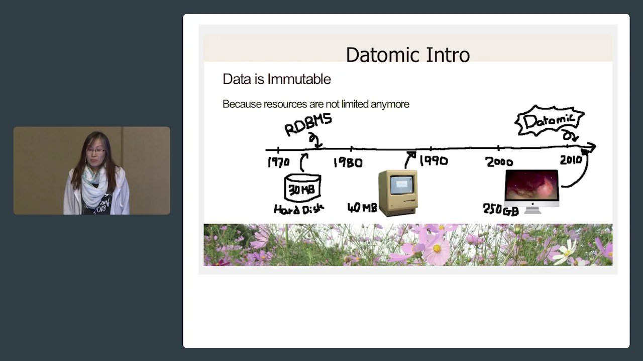 Ruby Meets Clojure Flavored Database - Yoko Harada on Vimeo